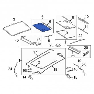 Audi Q5 OEM Roofs & Parts | Panels, Drip Rails — CARiD.com