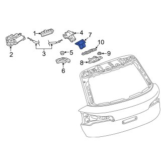 Audi Q5 Trunk & Tailgate Hinges — CARID.com