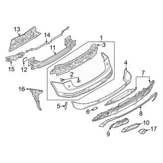 2023 Audi Q5 OEM Bumpers - Front & Rear | CARiD