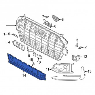 Audi A4 Grille Brackets & Hardware — CARiD.com