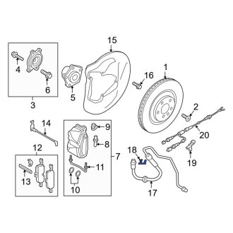 Audi A6 OEM Brake Parts | Pads, Bleeders, Rotors — CARiD.com