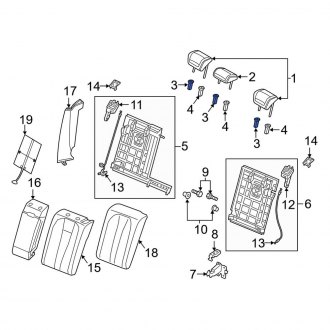 Audi Q4 e-tron Interior Brackets & Hardware — CARiD.com