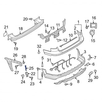 Audi A5 OEM Bumpers | Genuine Front & Rear Bumpers — CARiD.com