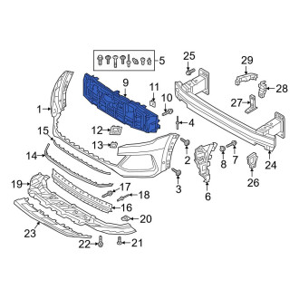Audi Q8 OEM Bumpers | Genuine Front & Rear Bumpers — CARiD.com