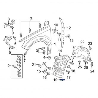 Audi Q8 OEM Fenders | Factory Front & Rear Fenders — CARiD.com