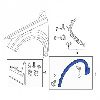 Audi Q8 Replacement Fenders & Components – CARiD.com