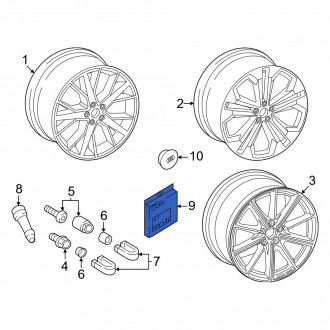 Audi Q8 OEM Wheels & Tires | Lug Nuts, TPMS Sensors — CARiD.com