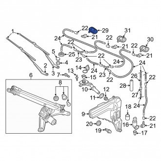 Audi Q8 Washer Nozzles & Parts — CARID.com