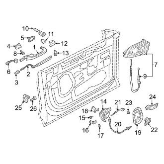 2022 Audi Q8 Door Locks + Components — CARiD.com
