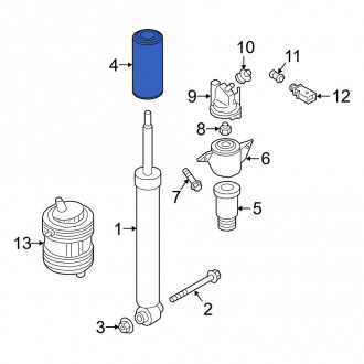 Audi Q8 OEM Suspension Parts | Shocks, Struts — CARiD.com