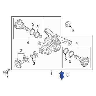 Audi Q8 Replacement Differentials & Components – CARiD.com
