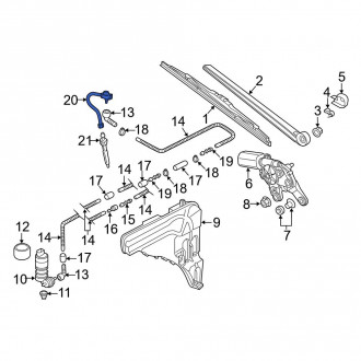Audi Q8 Washer Nozzles & Parts — CARID.com