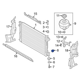 Audi e-tron OEM Engine Cooling Parts | Radiators, Fans — CARiD.com