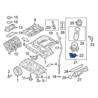 Audi Q5 OEM Engine Parts | Rebuild Kits, Pistons — CARiD.com