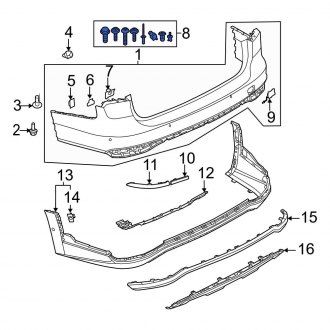 Audi A6 OEM Bumpers | Genuine Front & Rear Bumpers — CARiD.com
