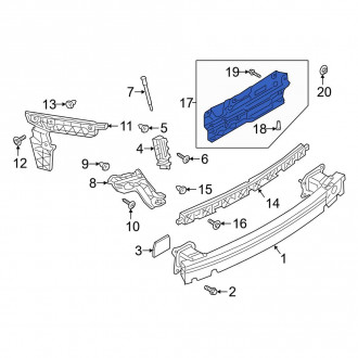 Audi A6 OEM Bumpers | Genuine Front & Rear Bumpers — CARiD.com