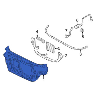 Audi A4 Radiator Supports — CARiD.com