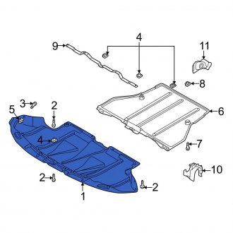 Audi OEM Header Panels & Parts | Support Bars, Panels — CARiD.com