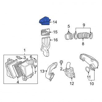 Audi S4 OEM Engine & Components | Air Intake Parts — CARiD.com