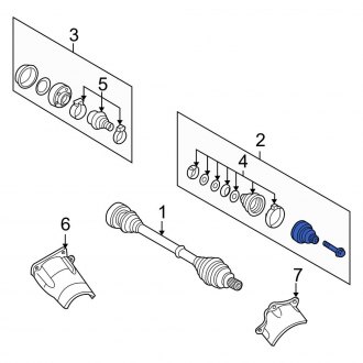 Audi A6 OEM Driveline & Axle Parts | Hubs, CV-Joints — CARiD.com