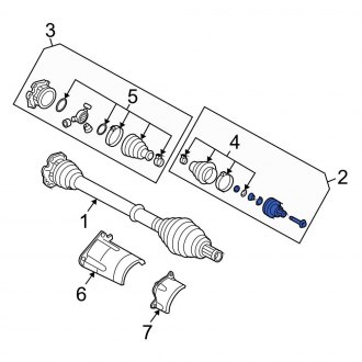 Audi OEM Driveline & Axle Parts | Hubs, CV-Joints — CARiD.com