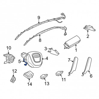 Audi Q7 OEM Electrical Parts | Sensors, Switches — CARiD.com