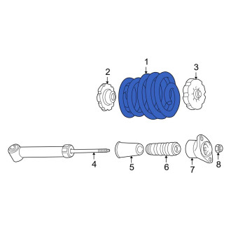 Audi S6 Replacement Coil Springs & Components – CARiD.com
