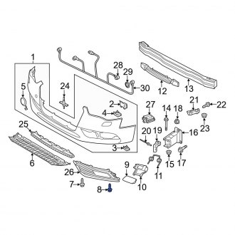 Audi Q8 OEM Bumpers | Genuine Front & Rear Bumpers — CARiD.com