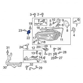 Audi S4 OEM Headlights | Projector, LED, HID, Halo — CARiD.com