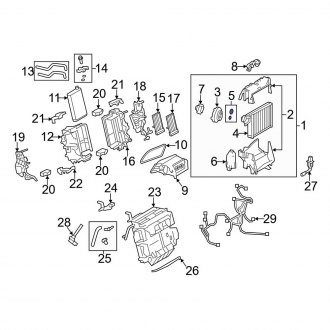 Audi S5 A/C Evaporators & Components | Drains, Cores — CARiD.com