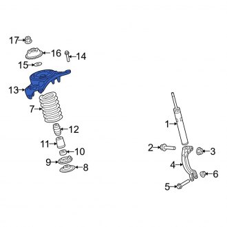 Audi OEM Suspension Parts | Factory Shocks & Struts — CARiD.com