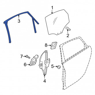 Audi A4 Replacement Window Seals — CARID.com