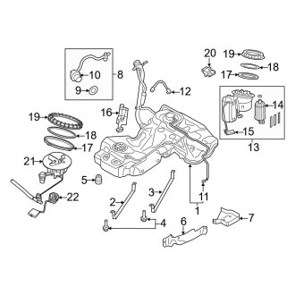 2011 Audi A4 OEM Fuel System Parts - Pumps, Lines | CARiD