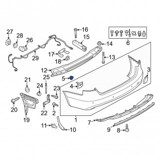 Audi A4 OEM Bumpers | Genuine Front & Rear Bumpers — CARiD.com