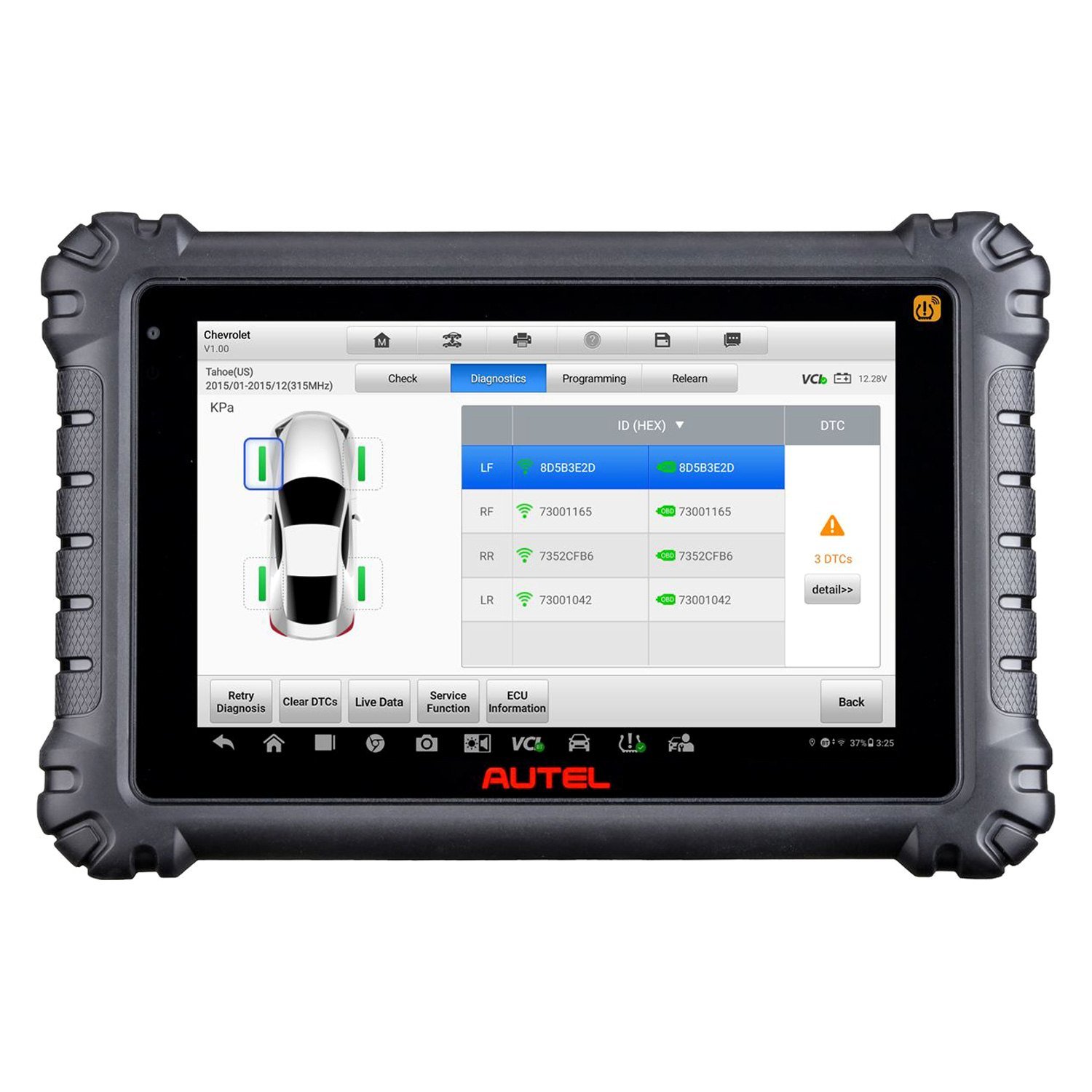Autel® Ms906prots Maxisys Ms906 Pro Ts Obdii Bi Directional Diagnostic Scanner And Tpms