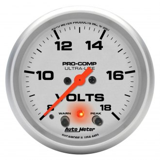 Car & Truck Voltmeter Gauges | Digital, Analog — CARID.com