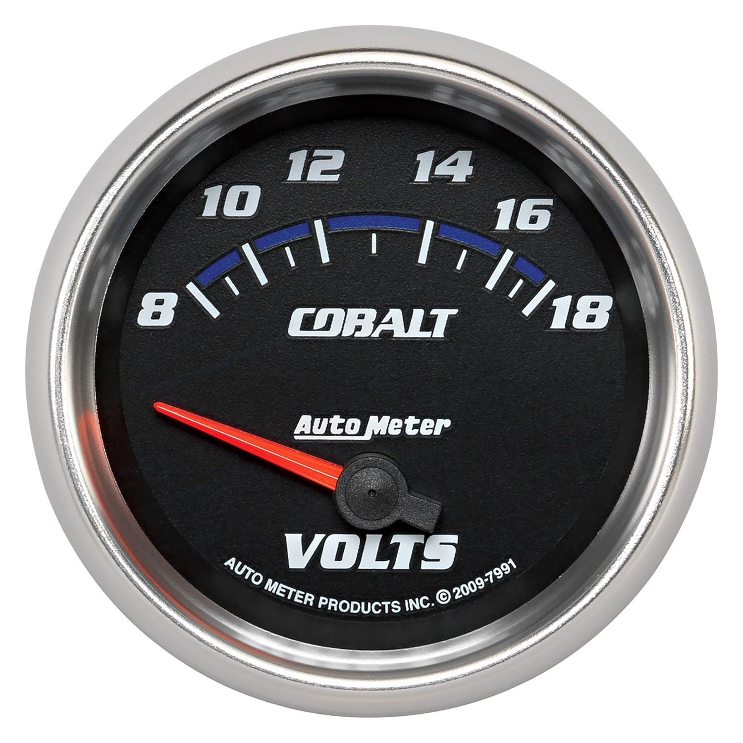 Auto Meter® - Cobalt Series Voltmeter Gauges