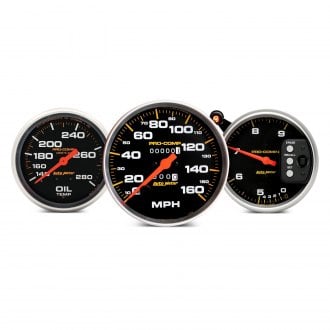 Gauges & Dashboards | Pressure, Boost, Vacuum, Fuel, Oil — CARiD.com