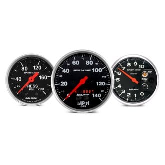 Universal Gauges & Gauge Face Kits - Stainless, Color, Illuminated ...
