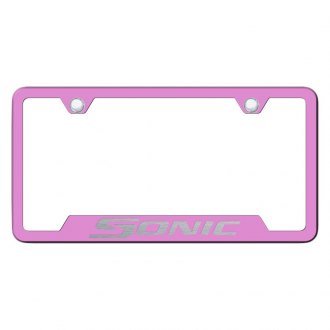 Chevy Sonic Custom License Plates & Frames — CARiD.com