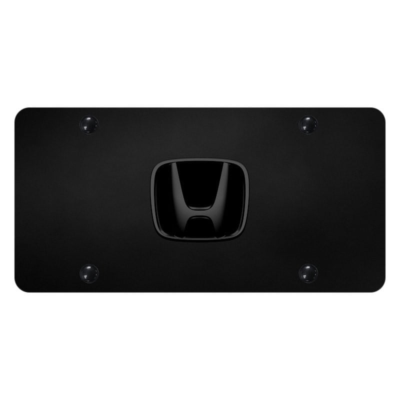 Autogold® - License Plate with 3D Honda Emblem