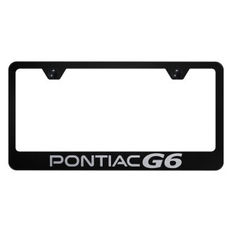 Pontiac Custom License Plates & Frames | CARiD