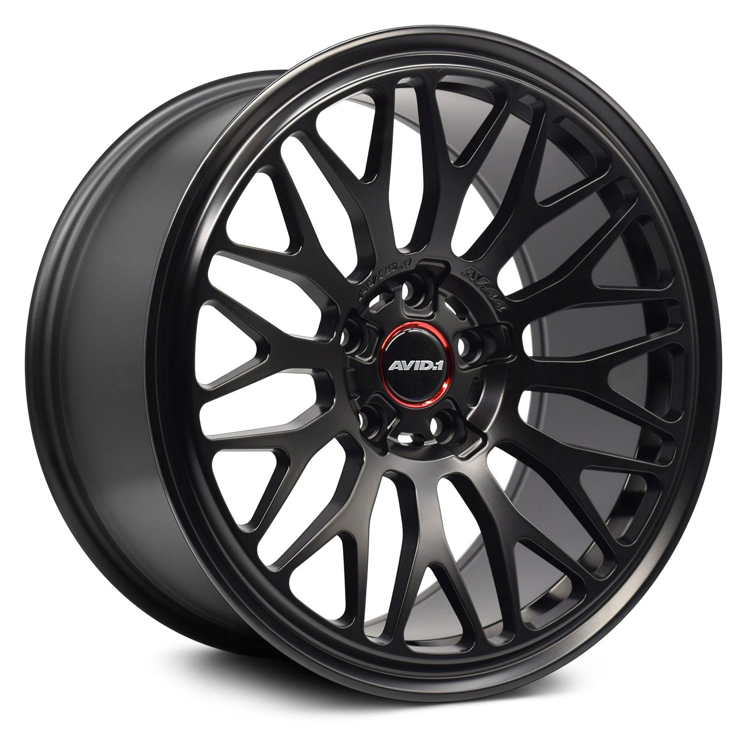 AVID.1® AV-44 Wheels - Matte Black Rims
