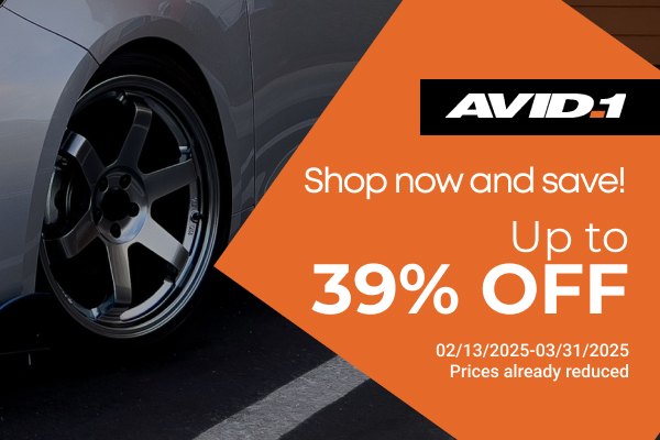 AVID.1® AV-06 Wheels - Hyper Black Rims