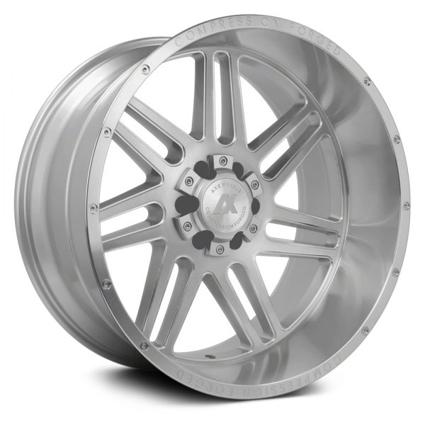Axe® Ax3 1 Compression Forged Wheels Silver Milled With Mirror Lip Rims