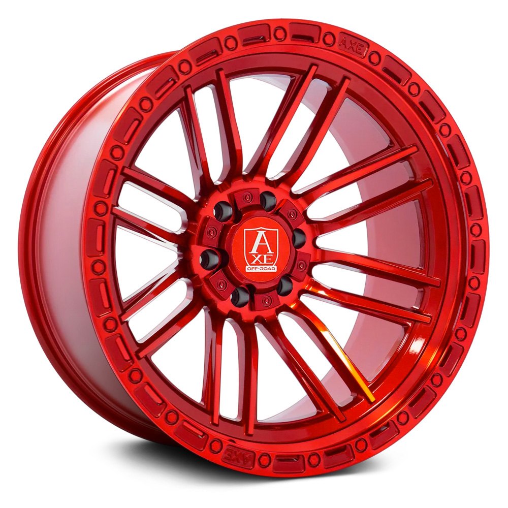 AXE® ICARUS Wheels - Candy Red Rims - 221210H-44ICARED-127