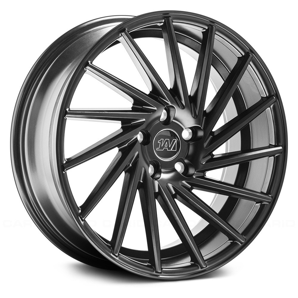 1AV® ZX1 Wheels - Satin Black Rims