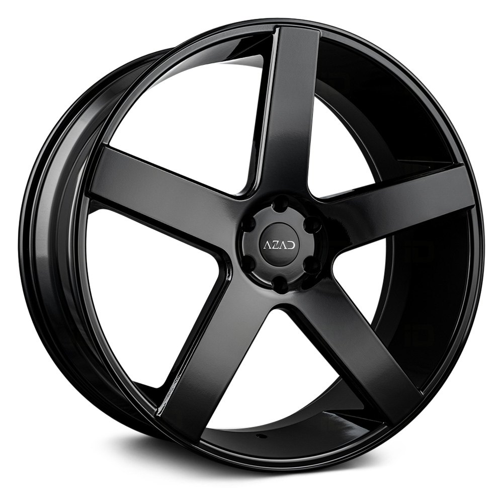 AZAD® AZ5198 Wheels - Black Rims