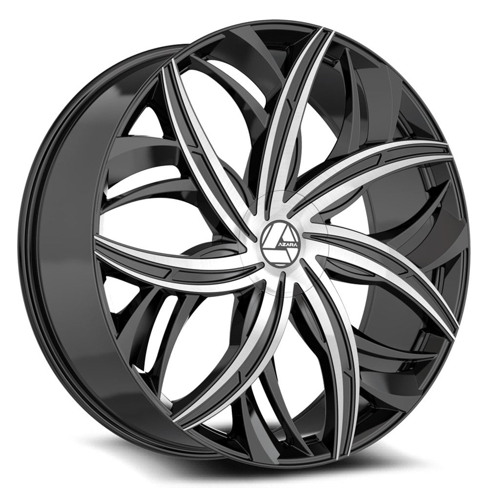 AZARA® AZA-541 Wheels - Gloss Black with Machined Face Rims