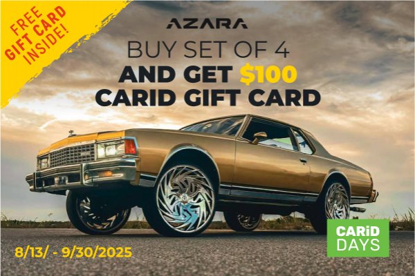 AZARA® AZA-520 Wheels - Chrome Rims